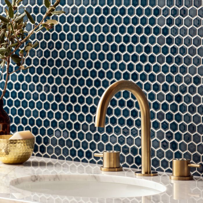 Little Tile Company | Hexagon Wall Tiles | Mosaic Tiles | Hexagon UK ...