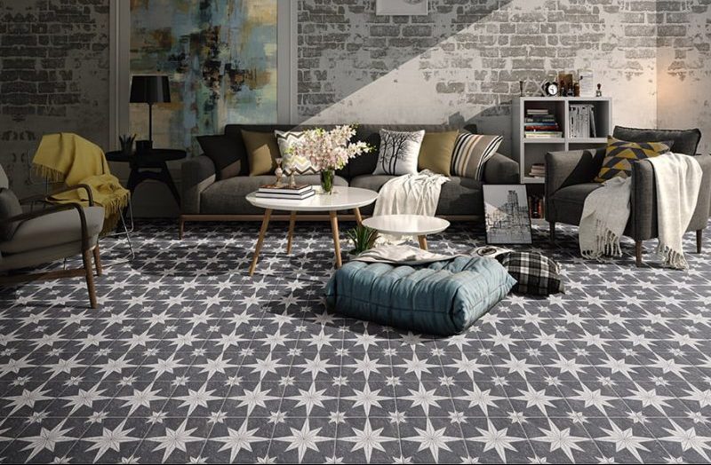 Compass Pattern Tiles | Compass Tiles | Decorated Floor Tile | UK – The ...