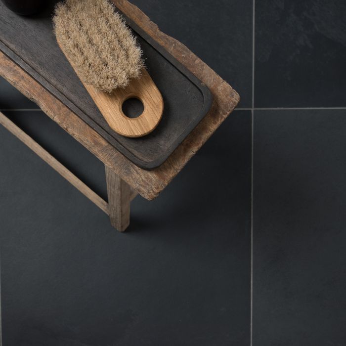 Graphite Black Slate Tiles | Natural Stone | Slate Tiles | Riven Slate ...